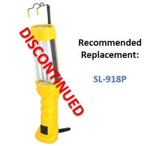 FL-918PDQ: 18w Fluorescent Work Light w/Single Outlet – Bayco Products