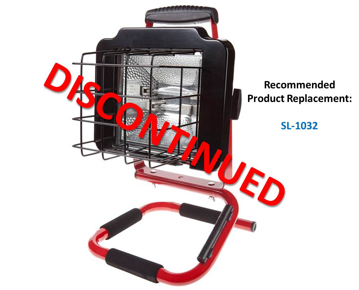 SL-1042: 750w Halogen Single Fixture Work Light – Bayco Products