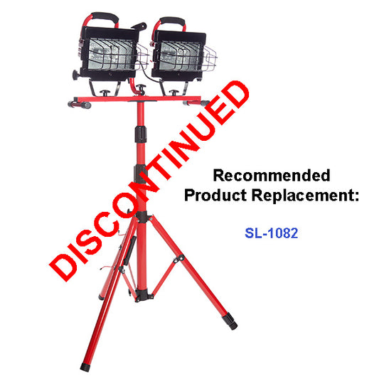 SL-1062: 1200w Convertible Halogen Dual Fixture Work Light – Bayco Products
